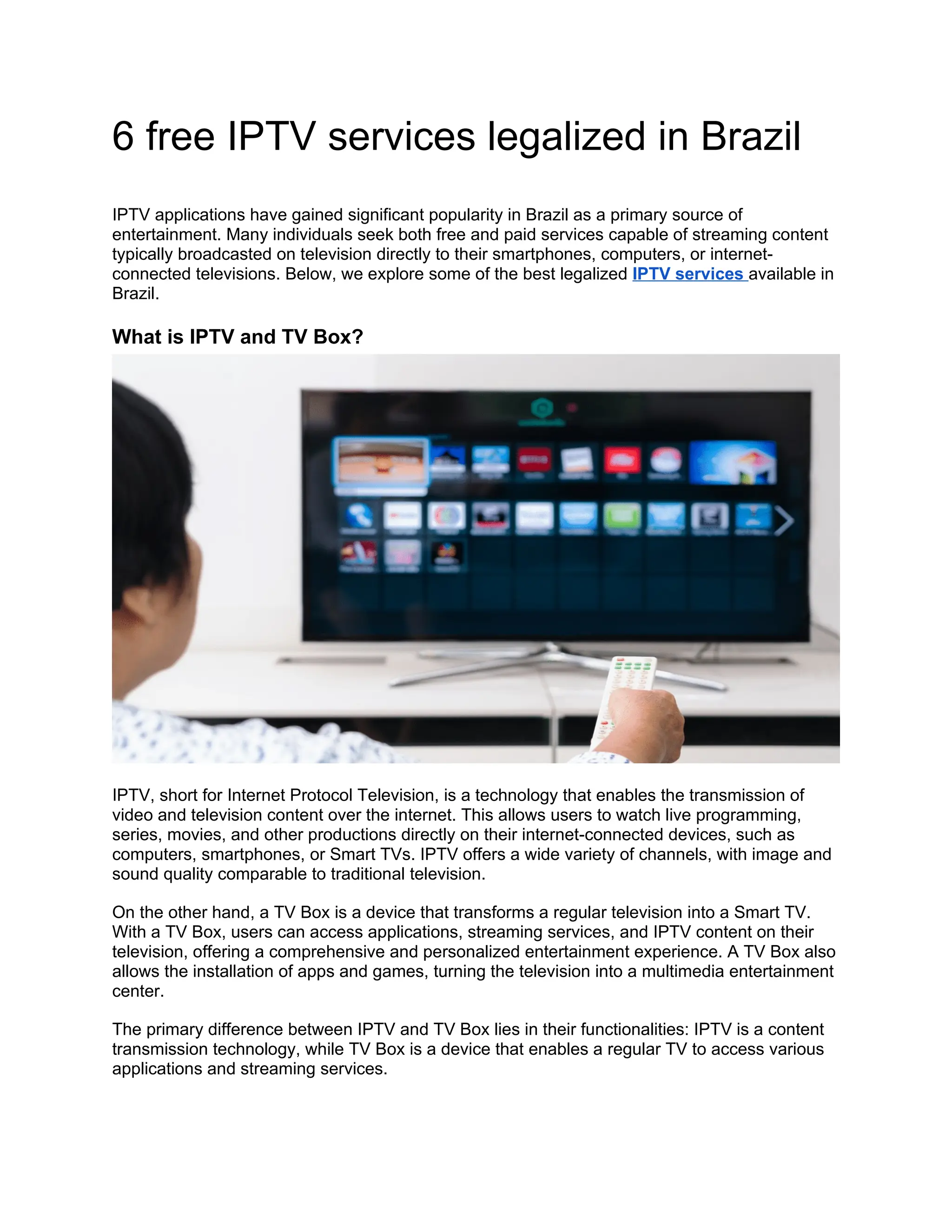 6 free IPTV services legalized in Brazil.docx