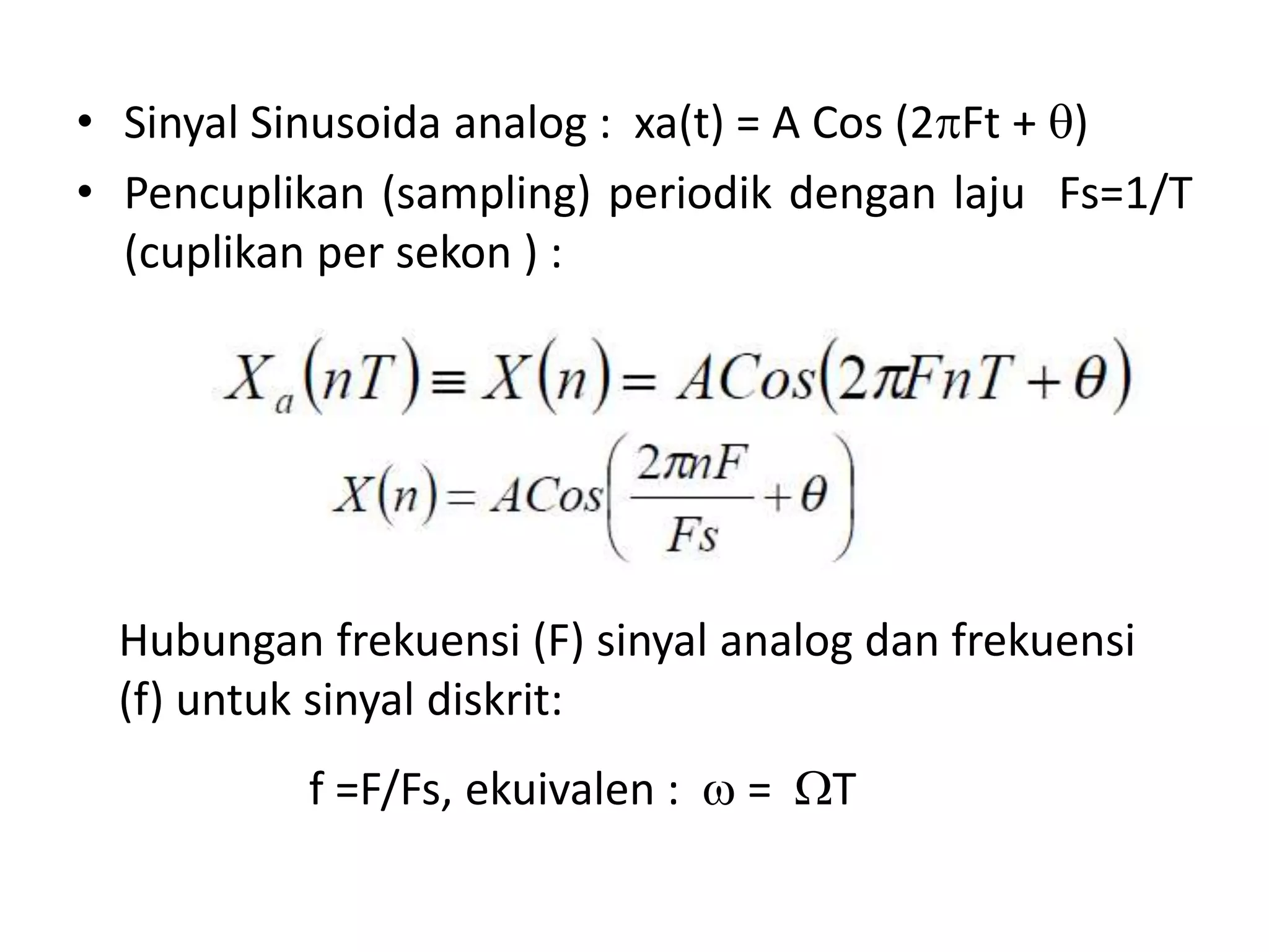 6 Frekuensi Sinyal | PPTX
