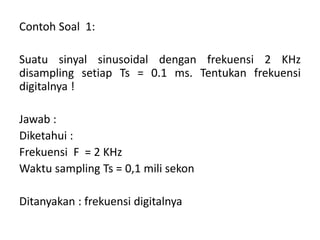 6 Frekuensi Sinyal | PPT