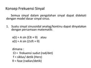 6 Frekuensi Sinyal | PPTX