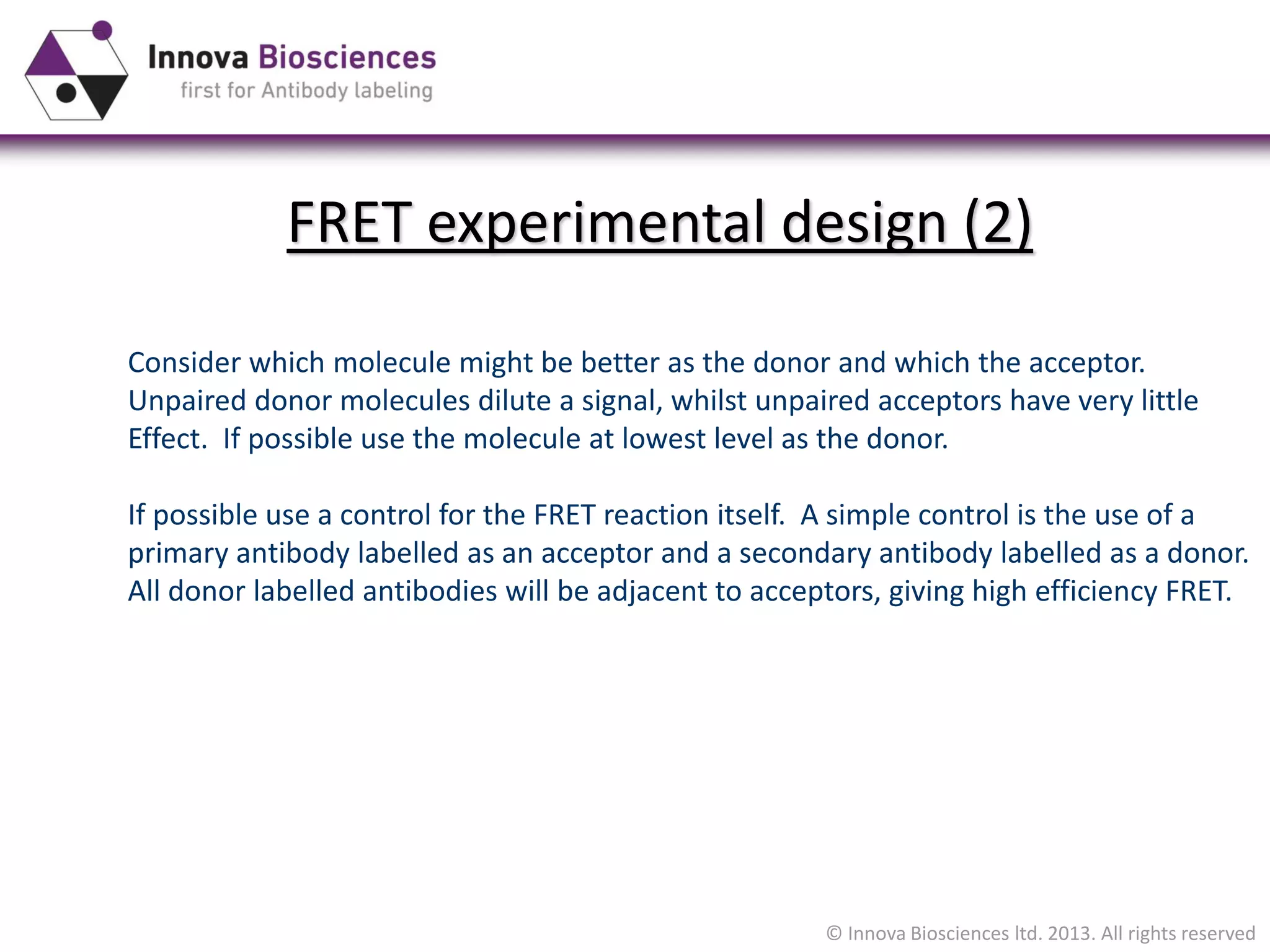A Beginner’s Guide to the Principles and Applications of FRET | PDF