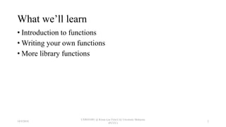 6 Function | PPT