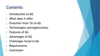 6G,5G,4G.pptx seminar ppt for engineering students | PPTX