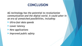6G,5G,4G.pptx seminar ppt for engineering students | PPTX