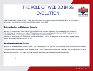 6G seminar report for computer science and engineering B.tech, M.tech ...