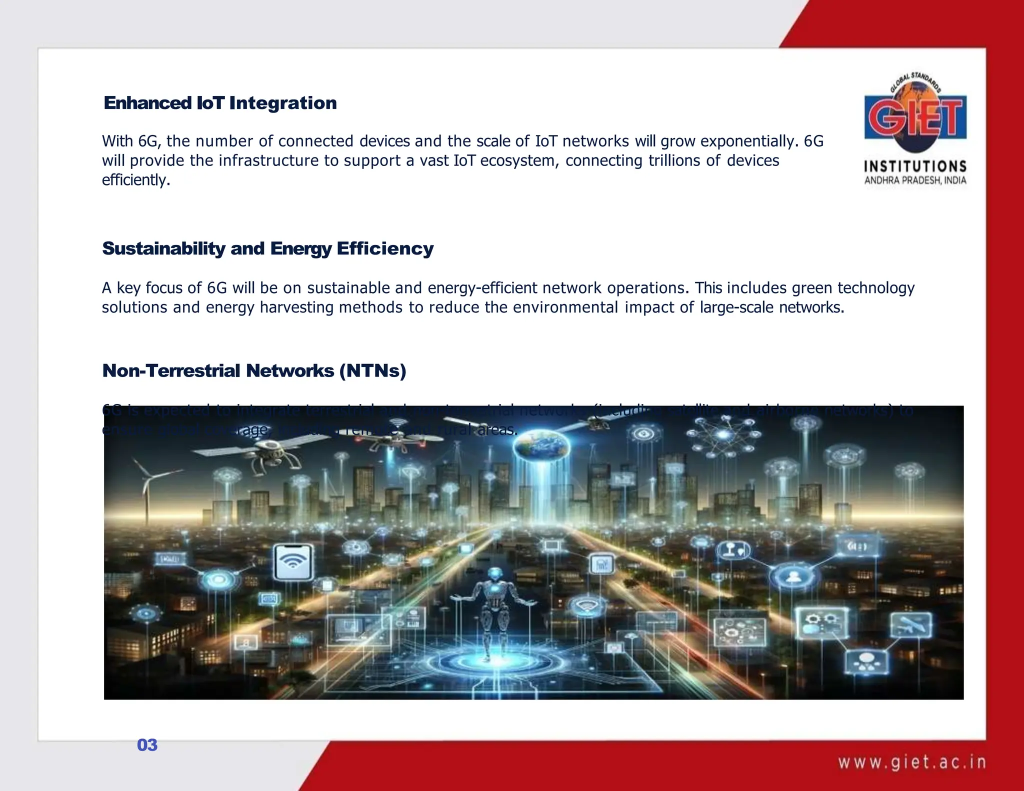 6g-report for seminar for B.tech, M.tech, MCA students 2023-24 | PPTX