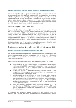 Next Generation Positioning T181063, ETE, IIUC | PDF | Internet | Computing
