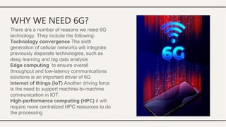 6G TECHNOLOGY:REVOTION FROM 1G TO 6G AND ADVANTAGES-DISADVANTAGES | PPTX