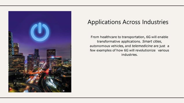 6G TECHNOLOGY:REVOTION FROM 1G TO 6G AND ADVANTAGES-DISADVANTAGES | PPTX