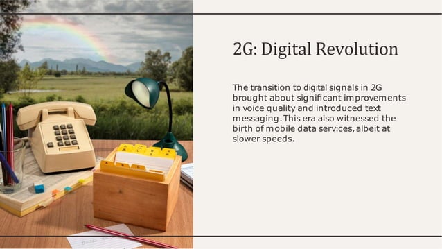 6G TECHNOLOGY:REVOTION FROM 1G TO 6G AND ADVANTAGES-DISADVANTAGES | PPTX