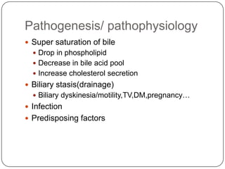 6 gall blader & biliary tree diseases | PPTX