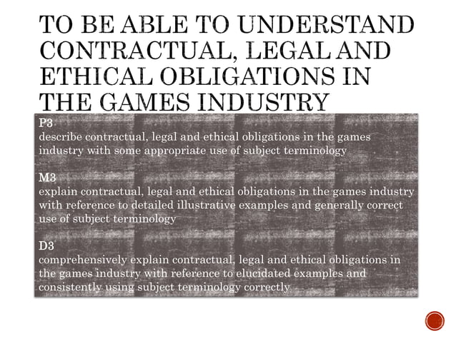 Ethical issues in the Games industry | PPTX