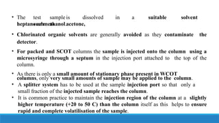 6_Gas Chromatography as part of column chromatographypptx | PPT