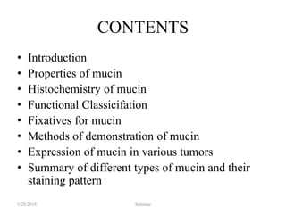 4. mucin histochemistry_seminar | PPTX