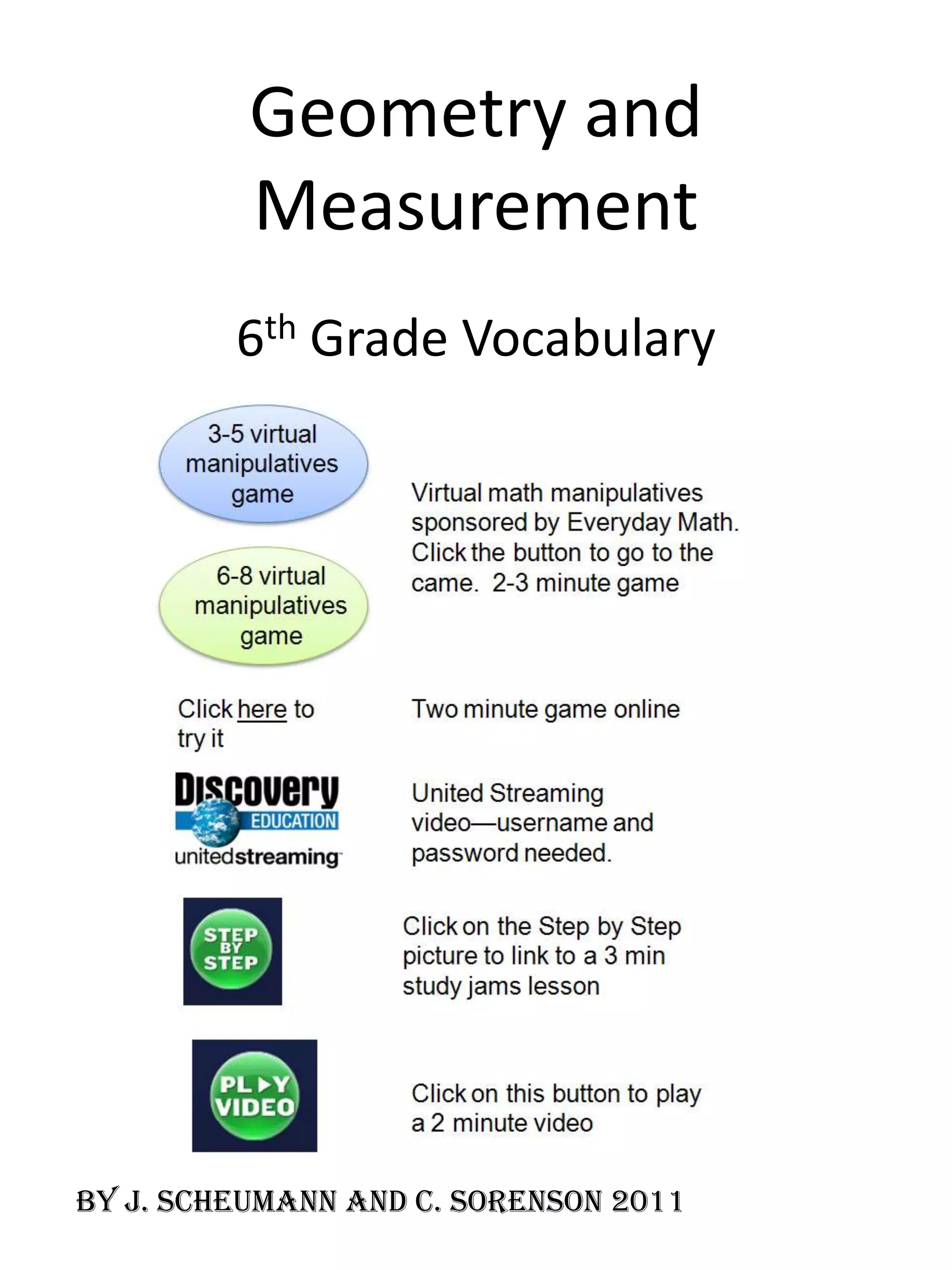 6 geometry and measurement | PPSX