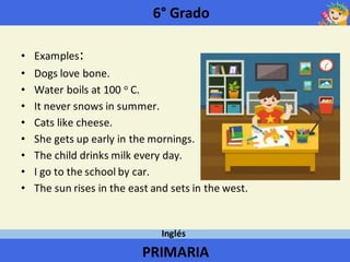 6° GRADO ENGLISH | PPT