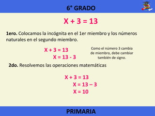 6° GRADO MATEMÁTICA | PDF