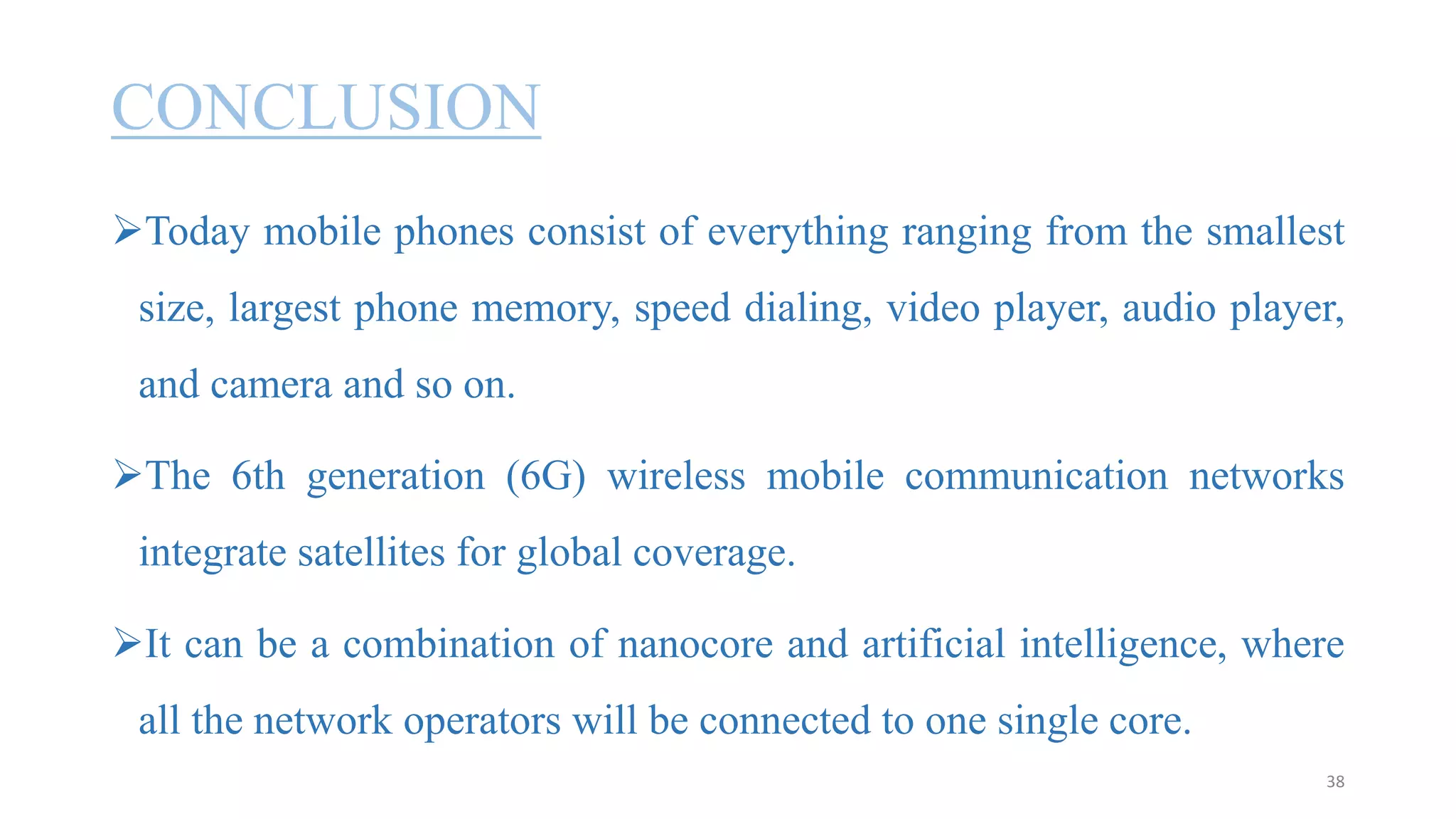 6G mobile technology | PPTX