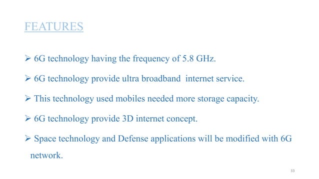 6G mobile technology | PPTX
