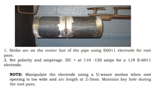 6 GROOVE PIPE IN WELDING POSITION FOR SMAW | PPTX