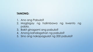 Pabula | PDF
