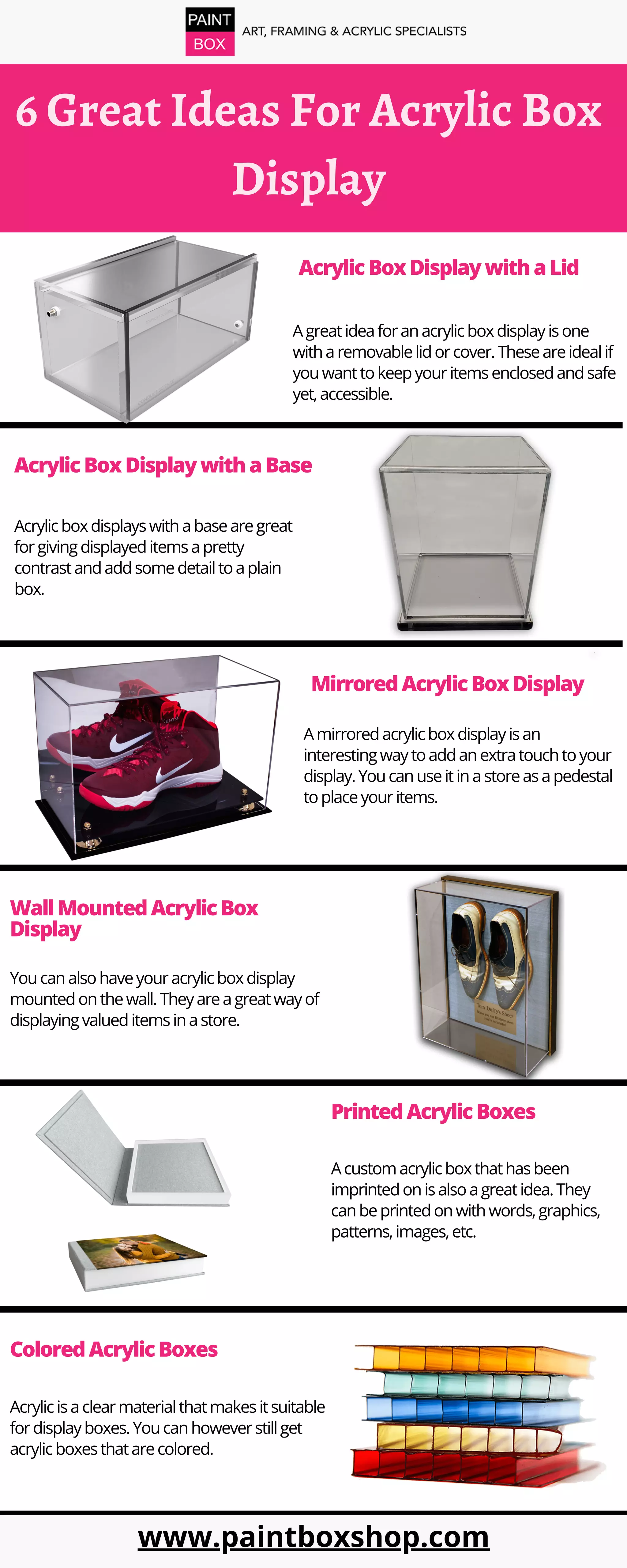 6 great ideas for acrylic box display | PDF