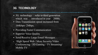 introduction to 6g(generation technology) | PDF | Smartphones ...