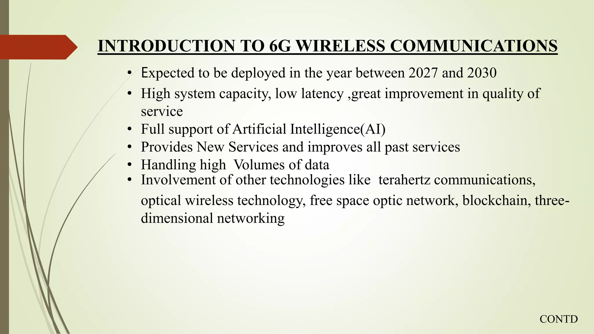 6g wireless communication systems | PPTX