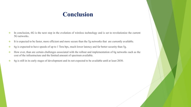 6G wireless Technology.pptx | Computer Networking | Computing