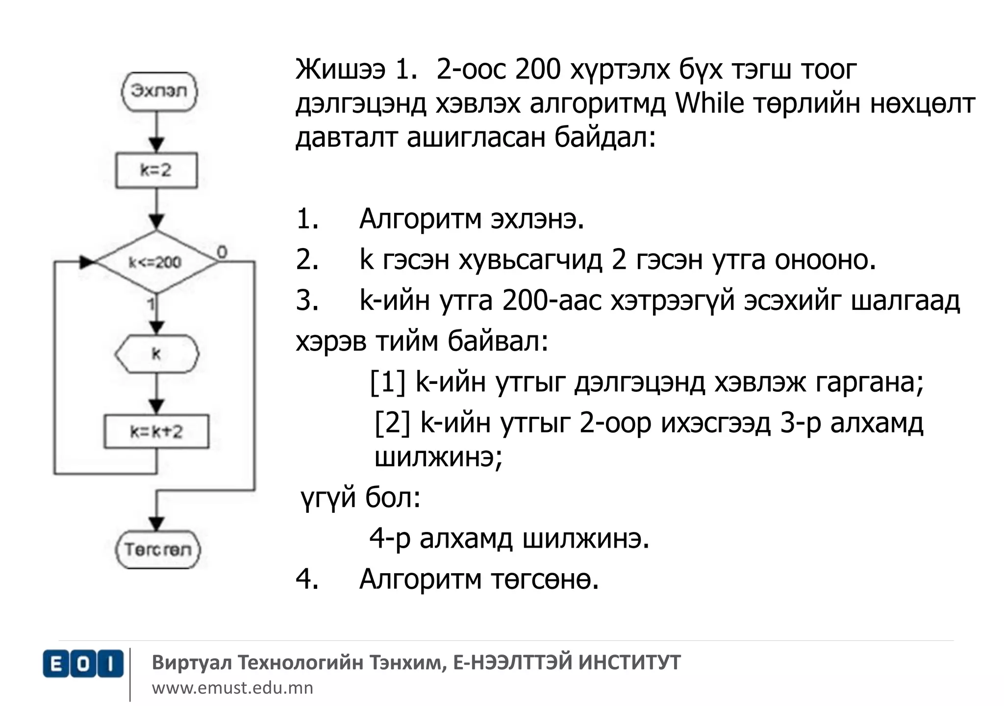 U.cs101 алгоритм программчлал-1(1) | PPTX