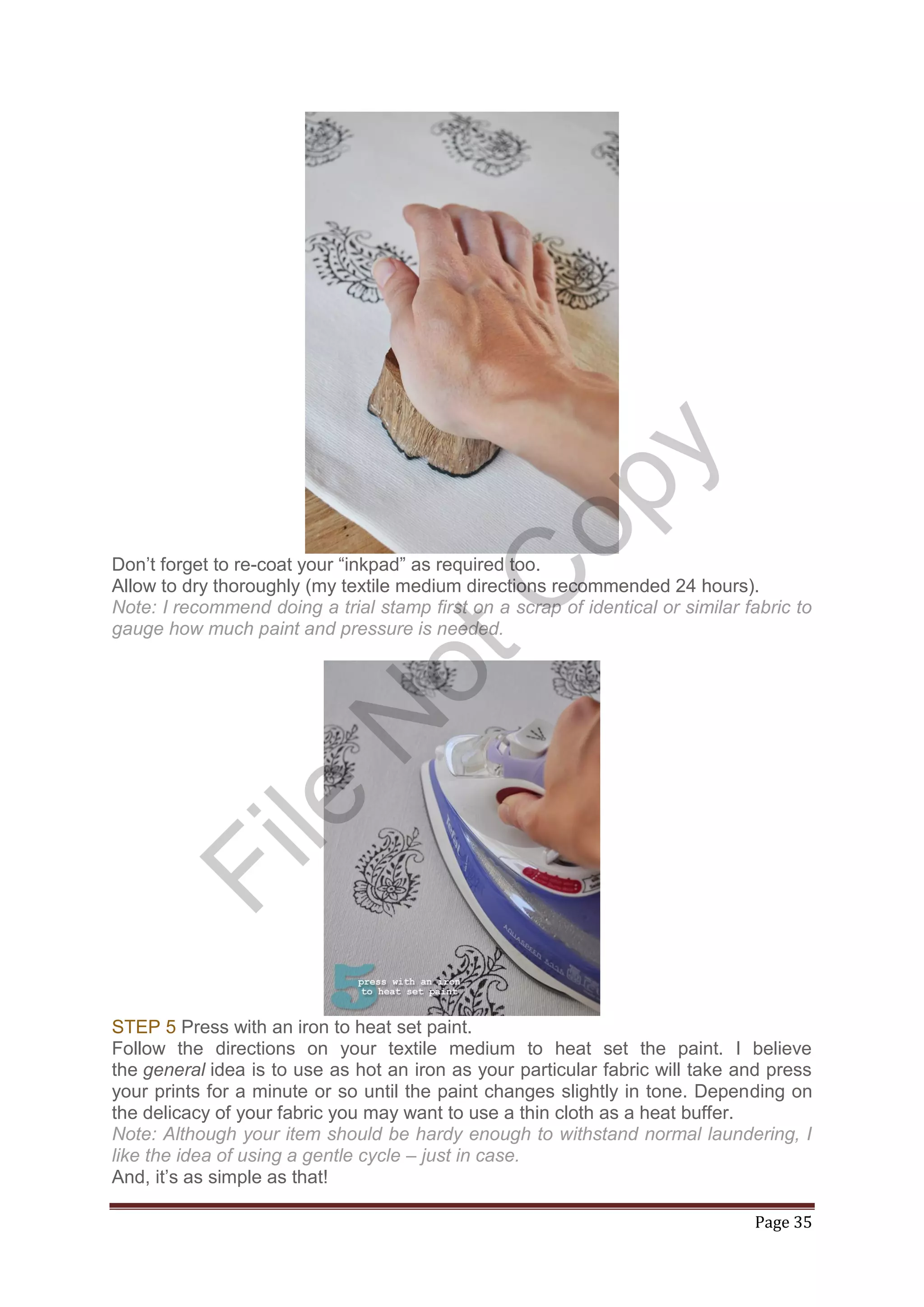 hand block printing pranjali | PDF | Desktop Publishing | Computer Software and Applications