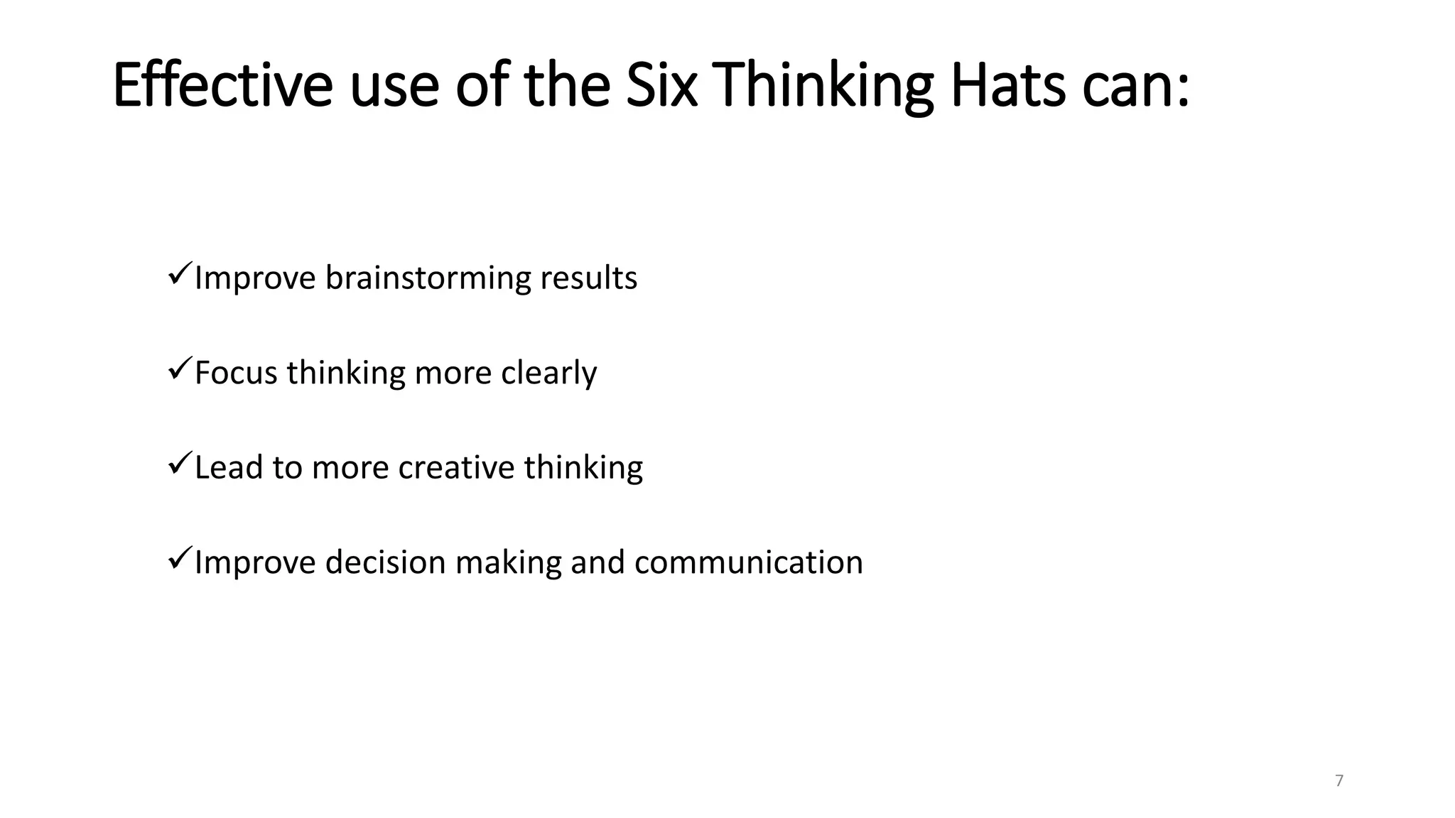 6 hats thinking.pptx