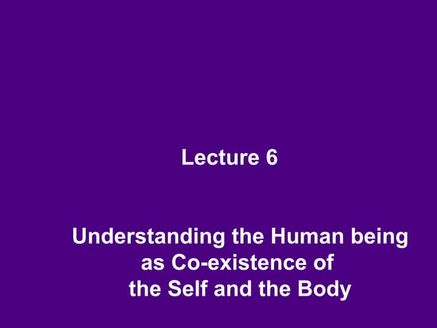 Knowing through self-verification – on the basis of Natural Acceptance ...