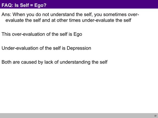 Knowing through self-verification – on the basis of Natural Acceptance ...