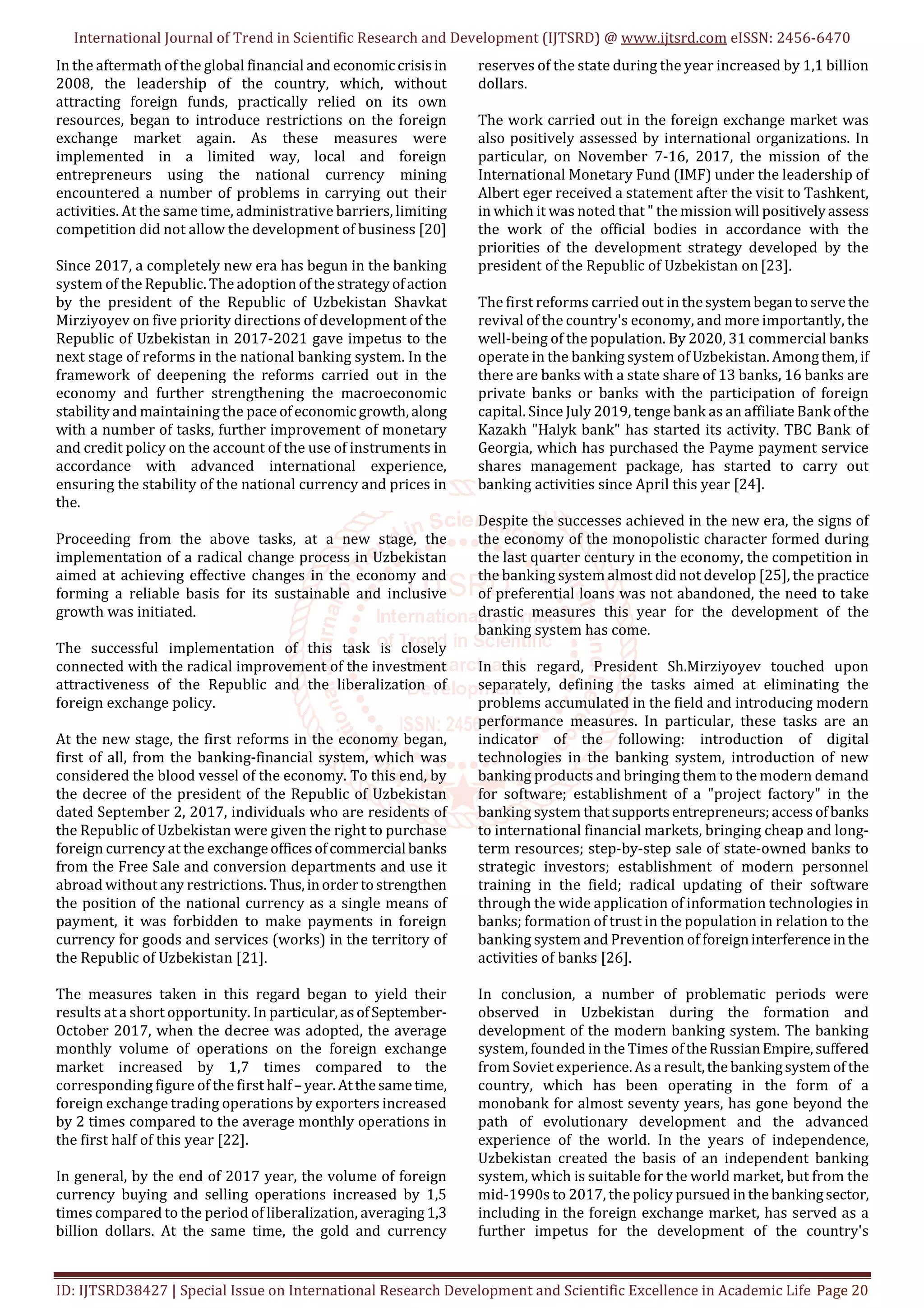 Historical Stages of Formation and Development of Modern Banking System ...