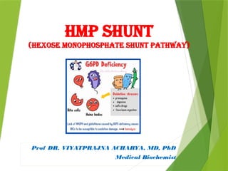 6 HMP SHUNT- alternate glucose oxidation pathway | PPTX