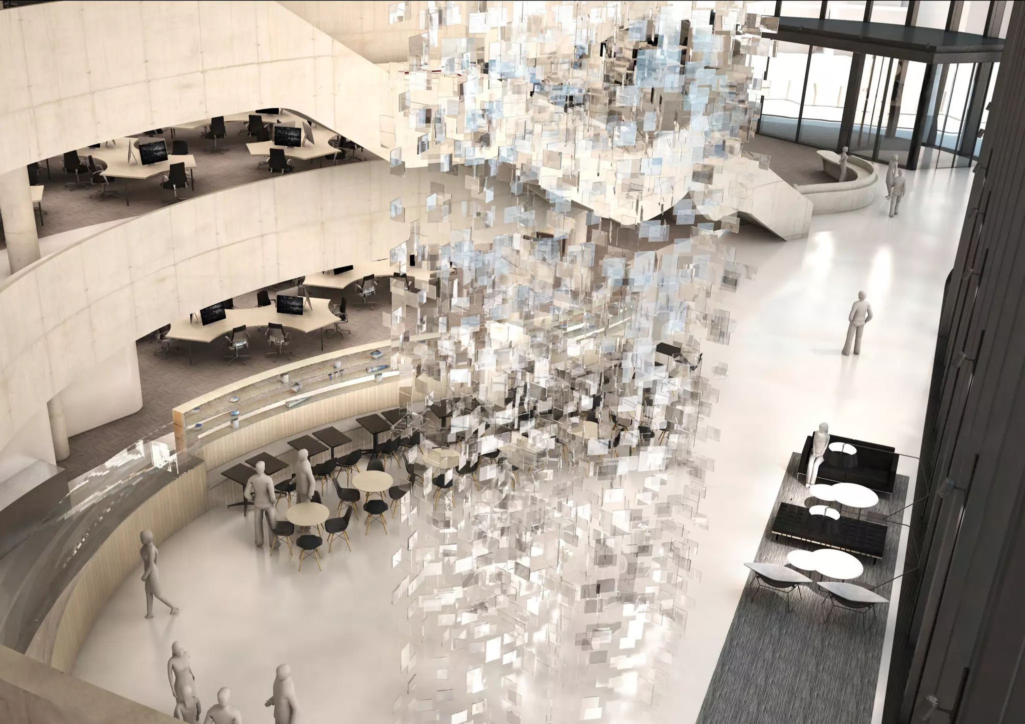 Hot Melt Roofing Solution to Hiscox's new headquarters by Make ...
