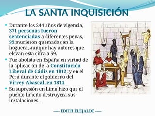 RELIGIÓN EN EL VIRREINATO - RELIGION VIRREINAL COMPLETO | PPTX