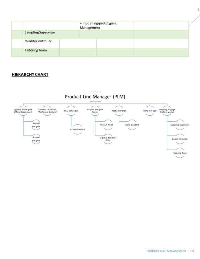 HUMAN RESOURCE PRODUCT LINE MANAGEMENT TEAM | DOCX