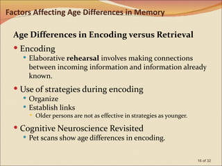 6 HUS 133 Attention and Memory | PPT
