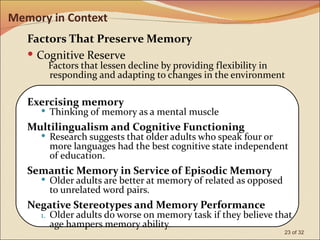 6 HUS 133 Attention and Memory | PPT