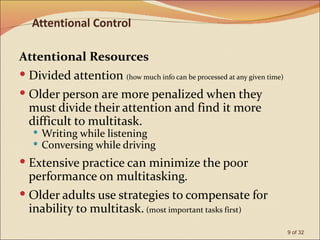 6 HUS 133 Attention and Memory | PPT