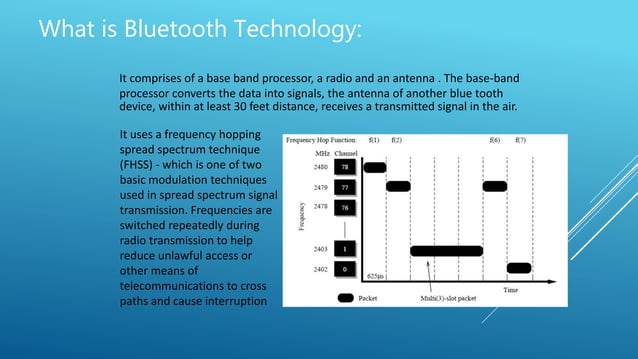 Bluetooth technology | PPTX