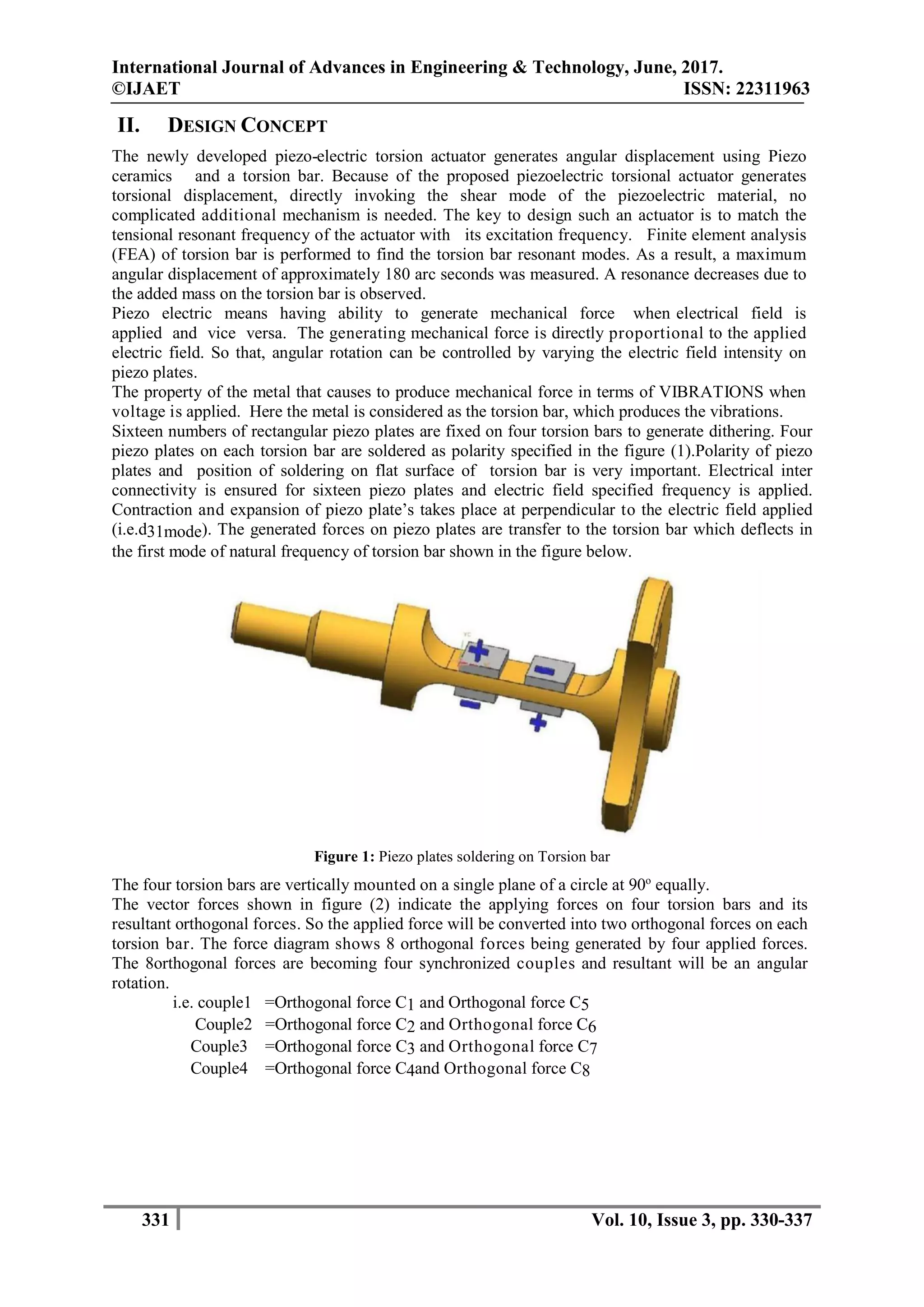 ANALYSIS OF RING JET LASER GYRO RESONANT DITHERING MECHANISM | PDF