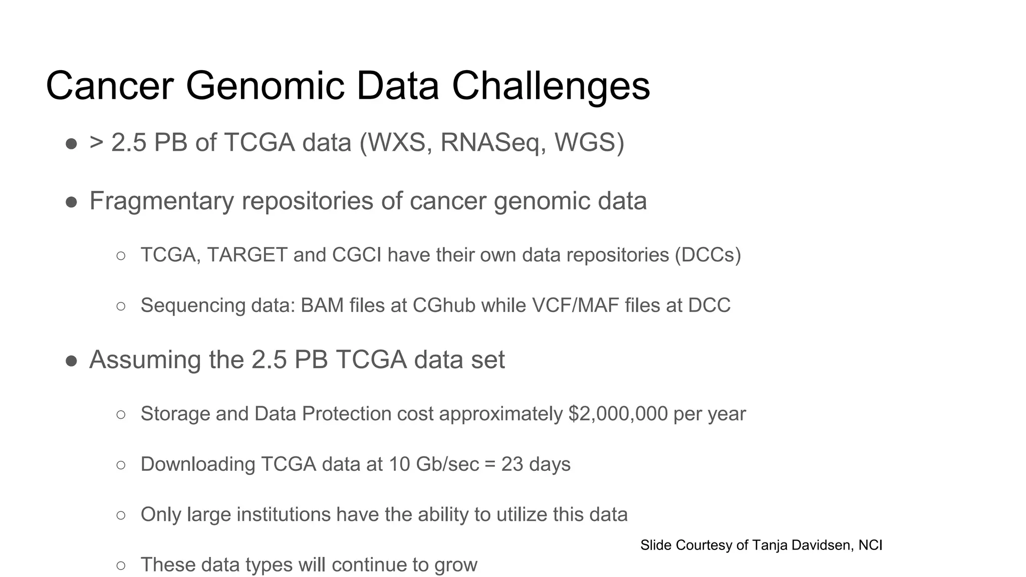 The Cancer Genomics Cloud (CGC) pilots - an Introduction | PPTX