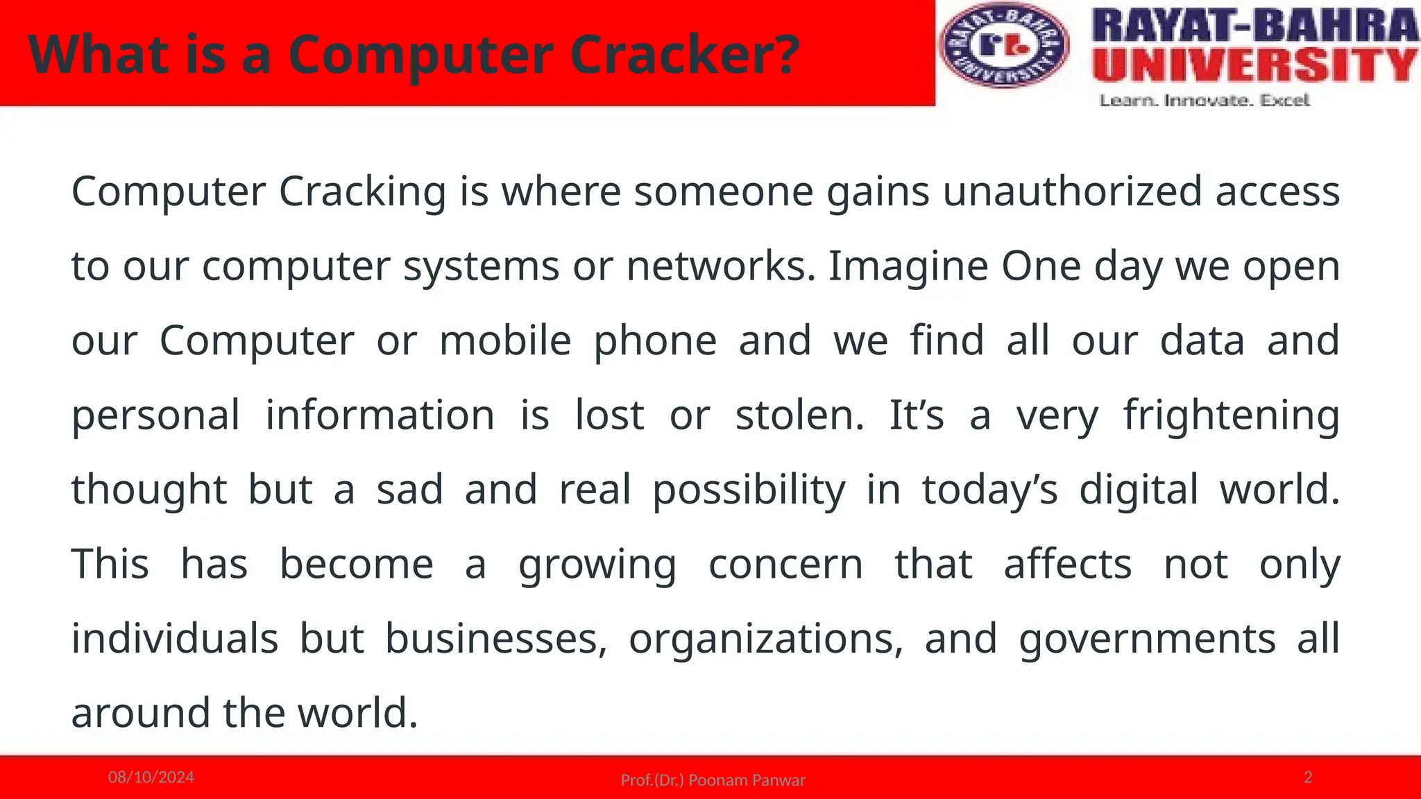 Crackers and Type of Crackers Vs Hackers.pptx