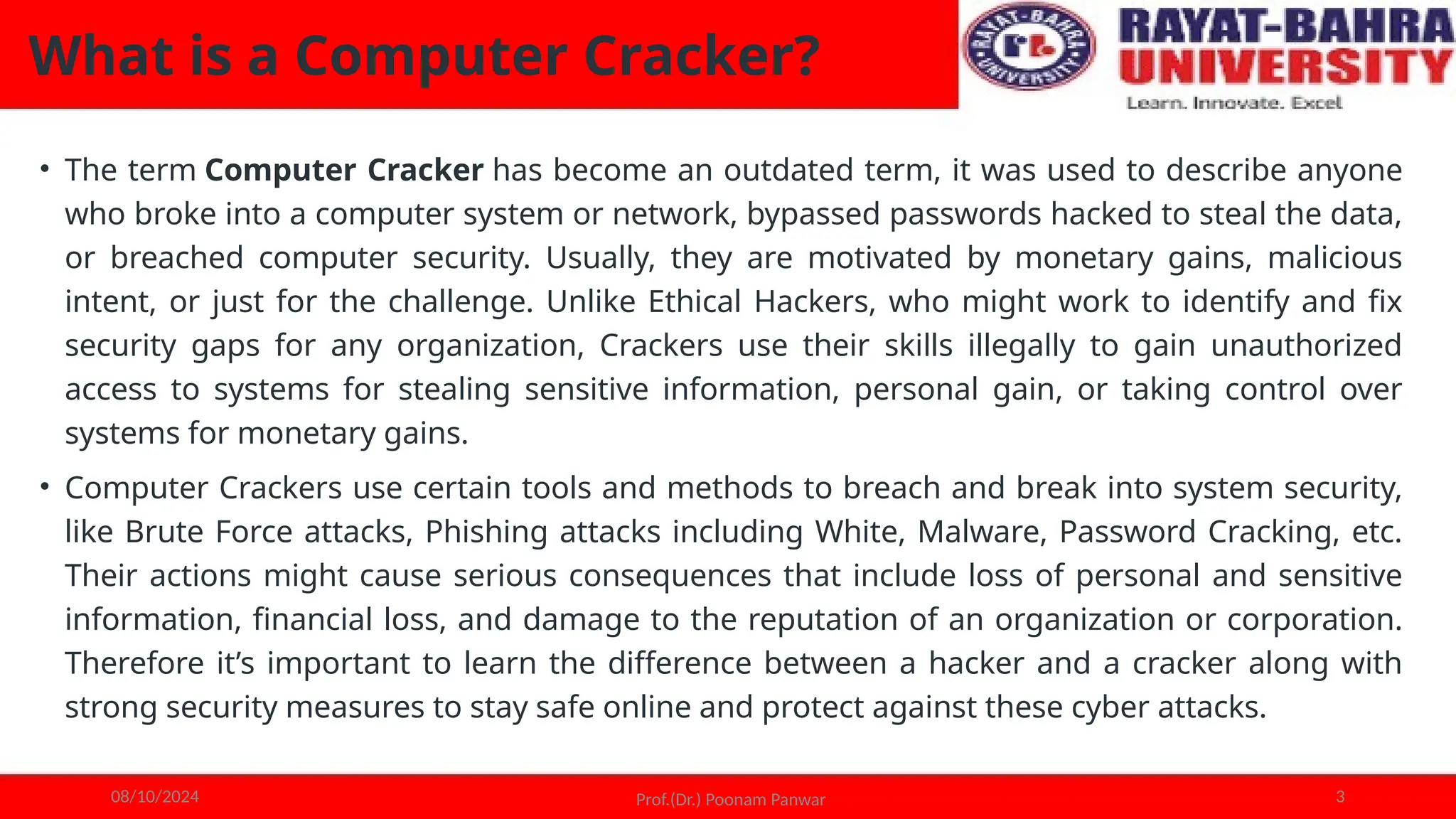 Crackers and Type of Crackers Vs Hackers.pptx