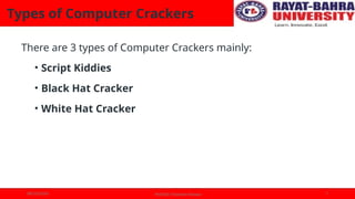 Crackers and Type of Crackers Vs Hackers.pptx
