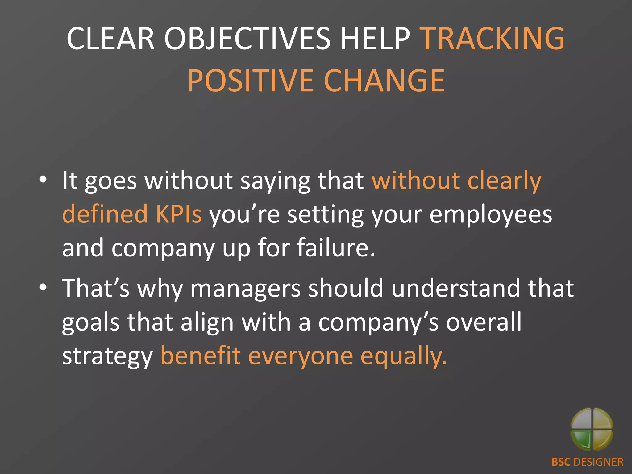 Effective KPIs: 6 common problems in target setting and how to solve ...