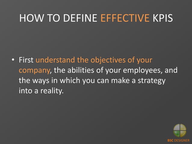 Effective KPIs: 6 common problems in target setting and how to solve ...